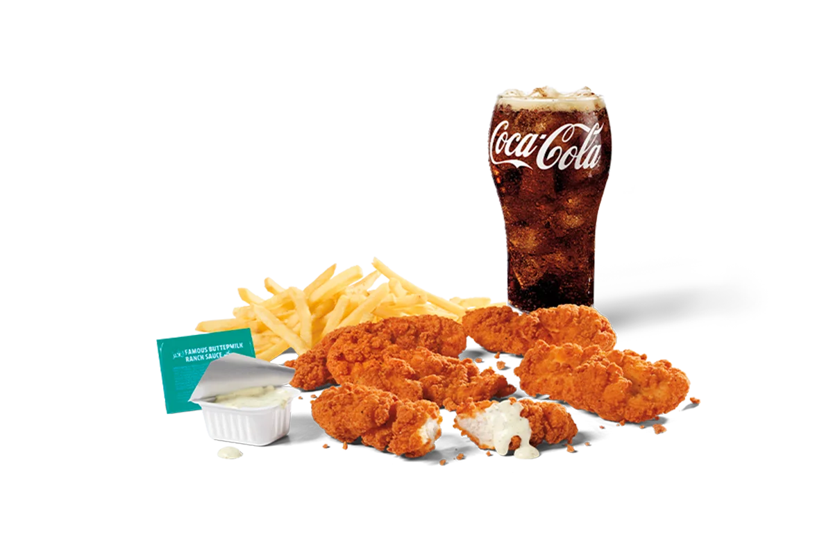 5PC Spicy Chicken Strips Combo | Jack in the Box Menu