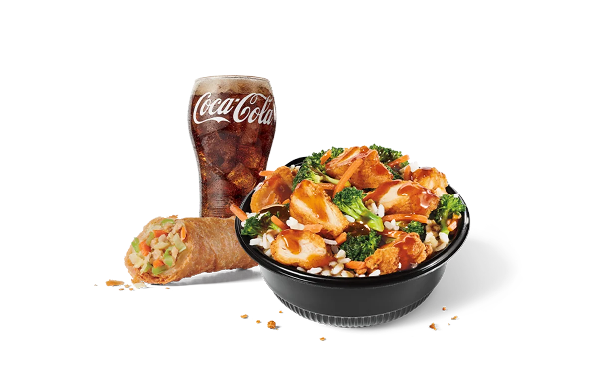 Crispy Chicken Teriyaki Bowl Combo - Price, Calories, Nutrition